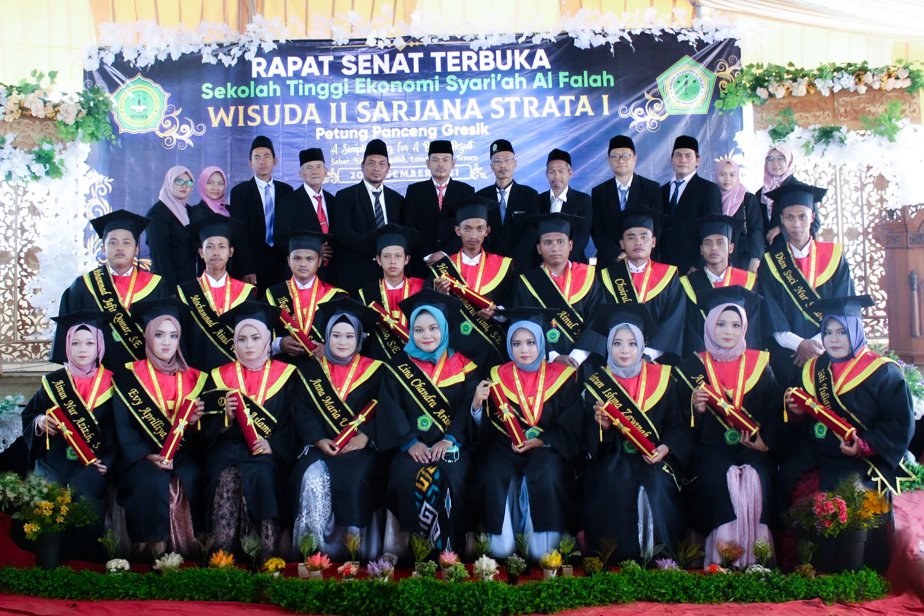 Wisuda Sekolah Tinggi Ekonomi Syari’ah Al Falah Tahun 2021